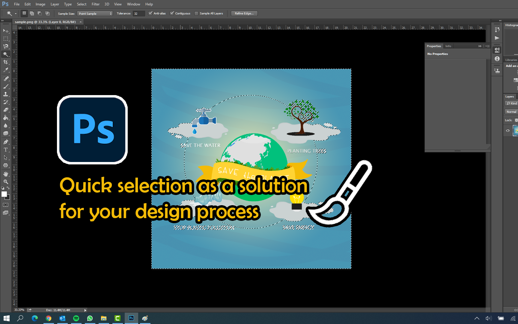 Quick selection as a solution for your design process