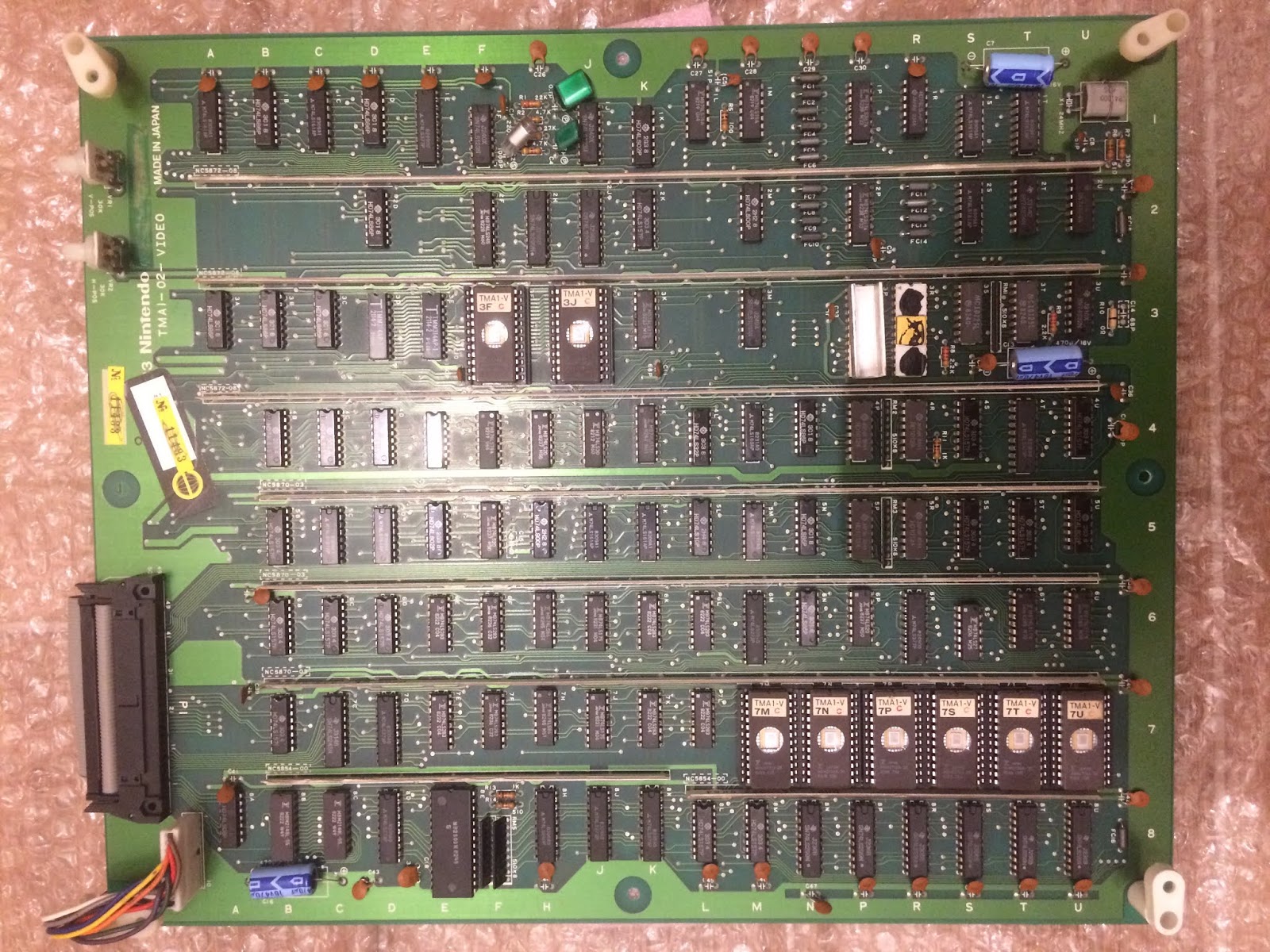 Arcade PCB Fever: Mario Bros by Nintendo