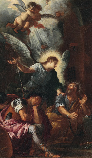 The Bible In Paintings: ️ AN ANGEL RELEASES PETER FROM PRISON ️ Part 1