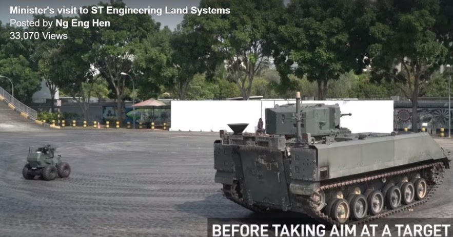 ST Engineering Land Systems Unveils Unmanned NGAFV Variant | jejak defence