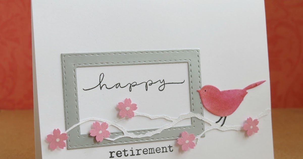 Keep in Touch Cards: Happy Retirement with Bird