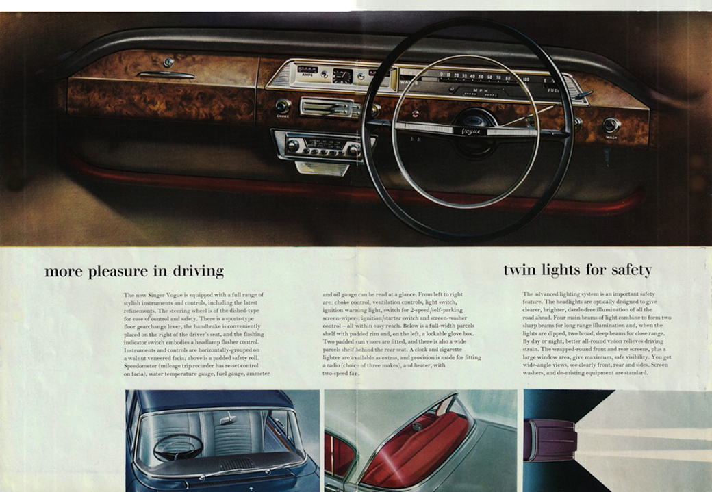 .: 1963. Singer Vogue. Brochure (English)