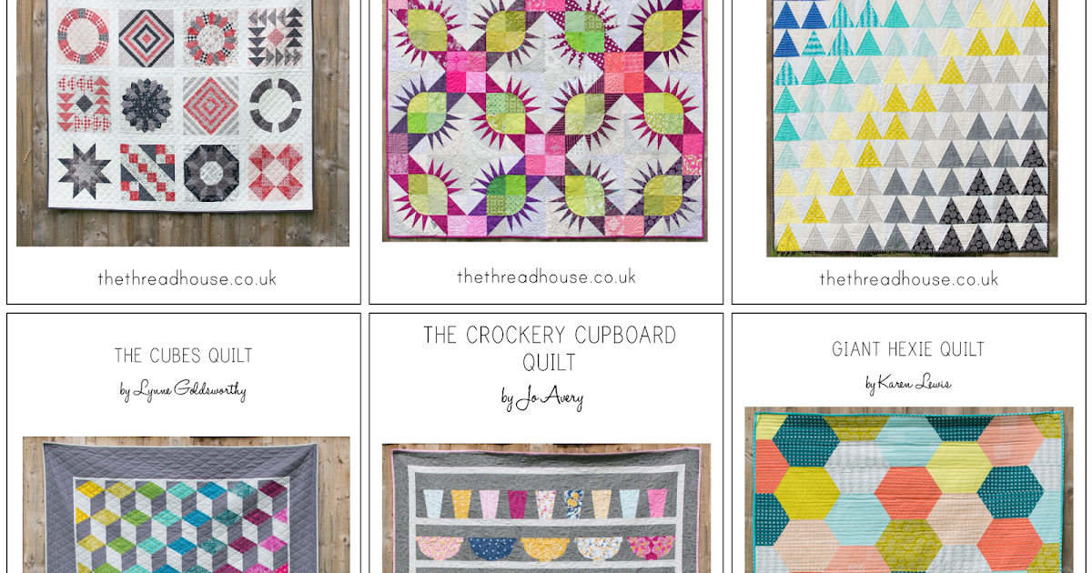 The Thread House patterns have launched