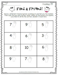 Peterson's Pad: Find a Friend FREEBIE