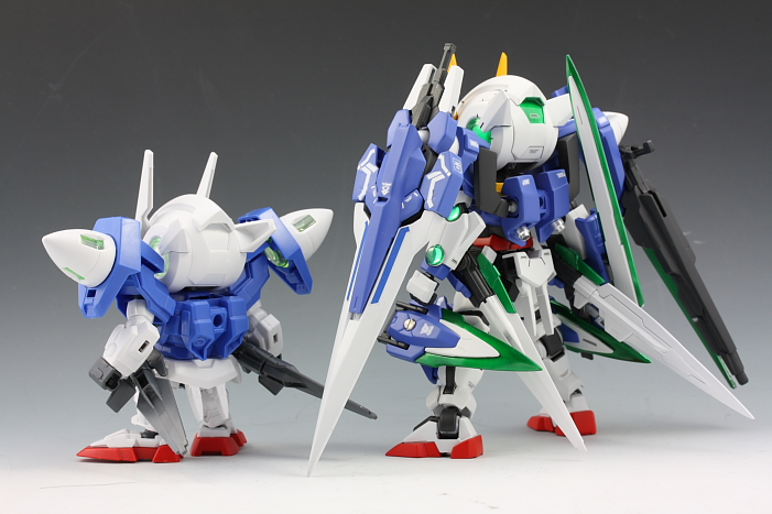 GUNDAM GUY: SD 00 Gundam w/ Seven Sword/O Raiser/GN Sword III/Tank For ...