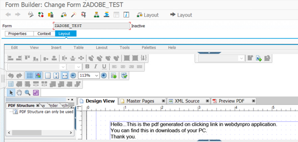 SAP ABAP Central: Simple way to generate a pdf of adobe form and save ...