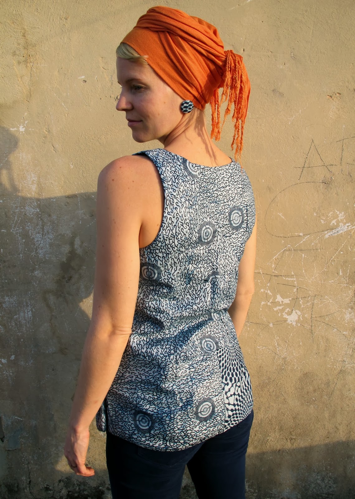 Ghana Styles: GTP Top Made of Pieces