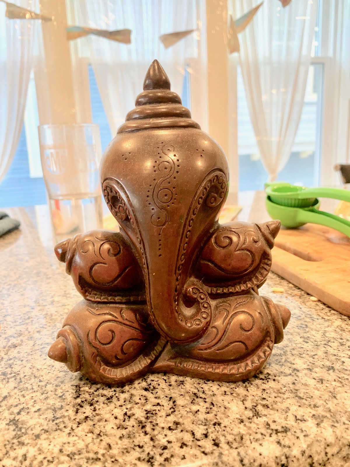 Cynthia Hayes Art: Conch Shell Ganesha