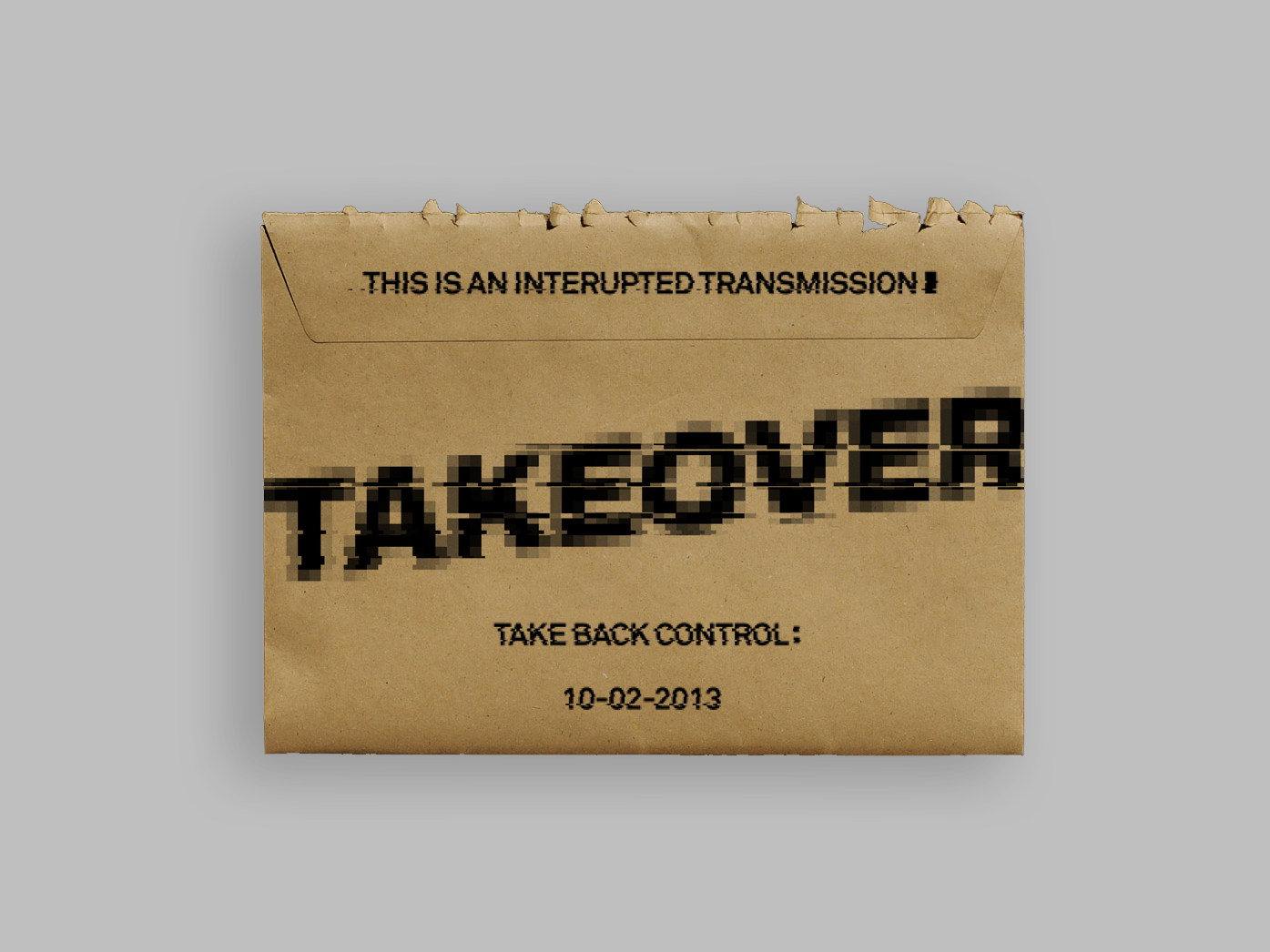 Design For Print & Web: Takeover Mail Shot | Design Practice
