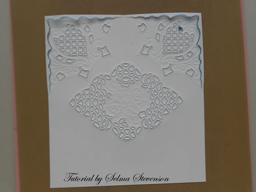 Selma's Stamping Corner and Floral Designs: Lotus Card Workshop Project