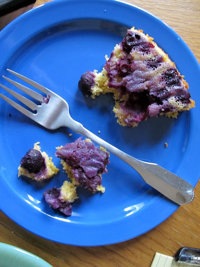 meadows cooks healthy recipes: wild blueberry corn cake {# ...