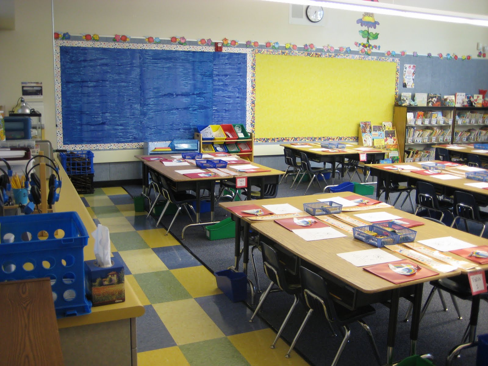 Finally in First: Classroom Pics and My Birthday