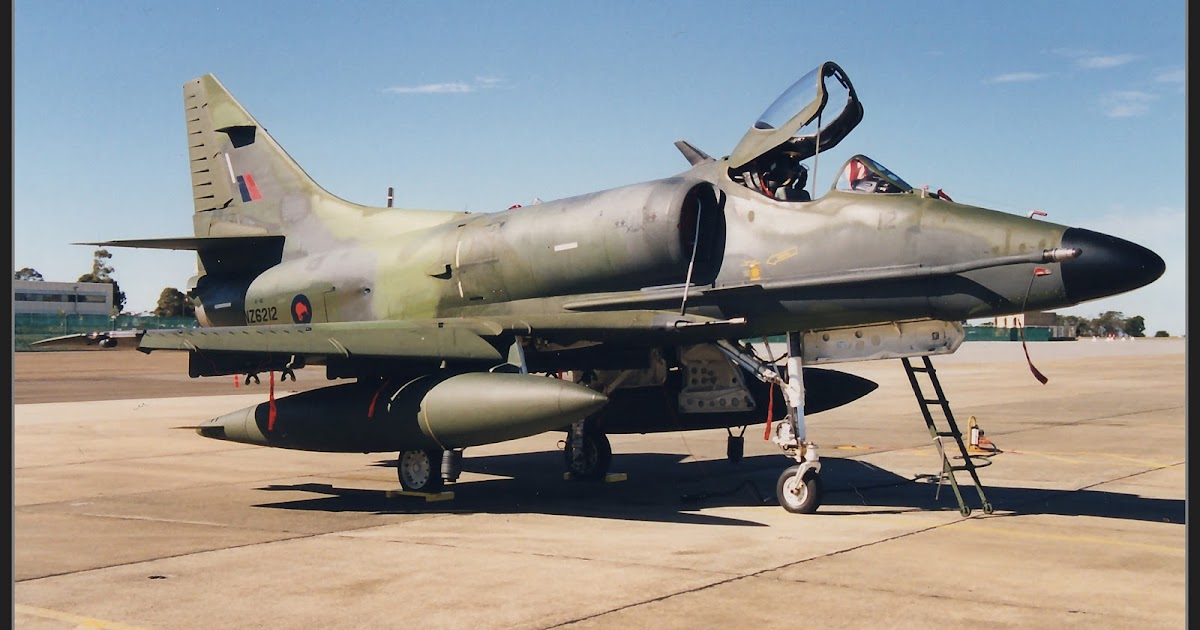 The Hamfisted Modeller: Modelling the RNZAF Skyhawk
