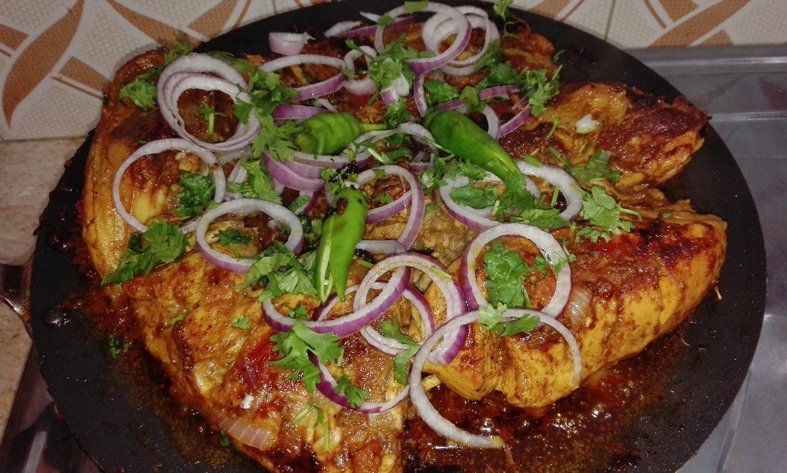 Tawa Chicken Recipe - Dhaba Style Chicken - Abeeha's Avenue