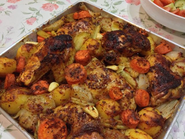 Haze, Rain & Turkish Roast Chicken