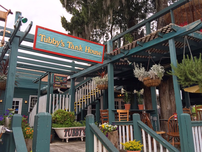 Fried Oyster Salad at Tubby's Tank House
