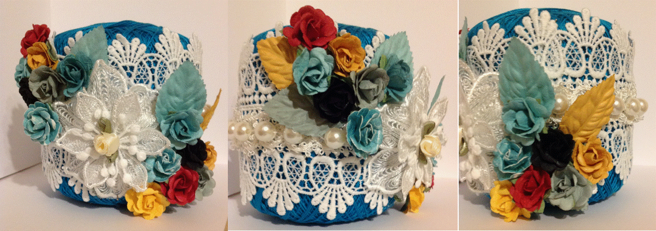 Lil Artsy Woman: "Altered Thread Spools"