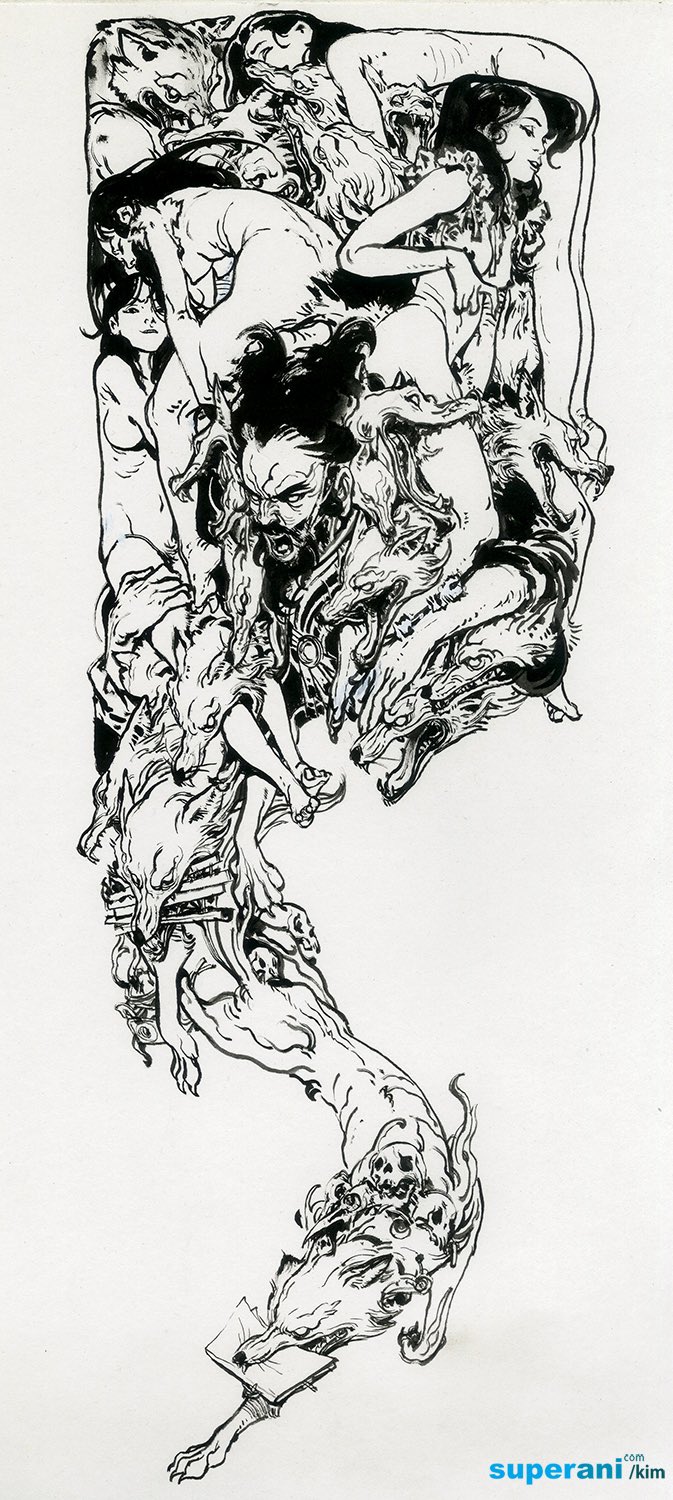 The Geeky Nerfherder Artist Spotlight The Art Of Kim Jung Gi