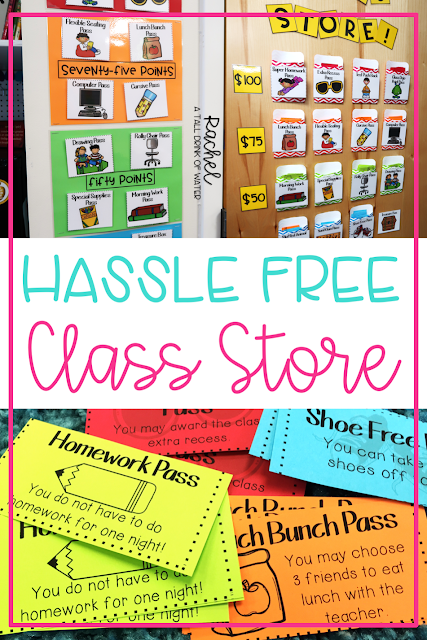 Hassle-Free Class Store | Rachel A Tall Drink of Water