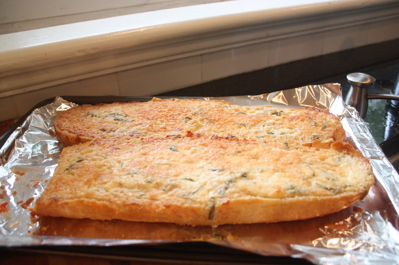 Clover Lane: The Most Delicious Garlic Bread