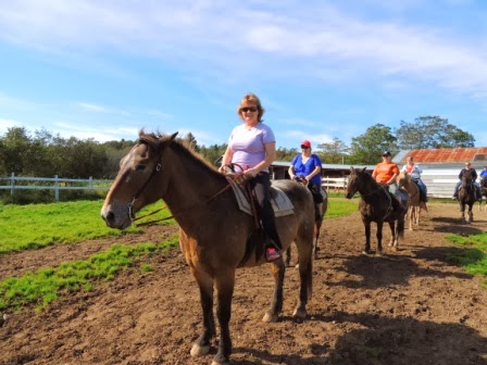 Teena in Toronto: Horseback riding at Broadleaf Ranch, NB