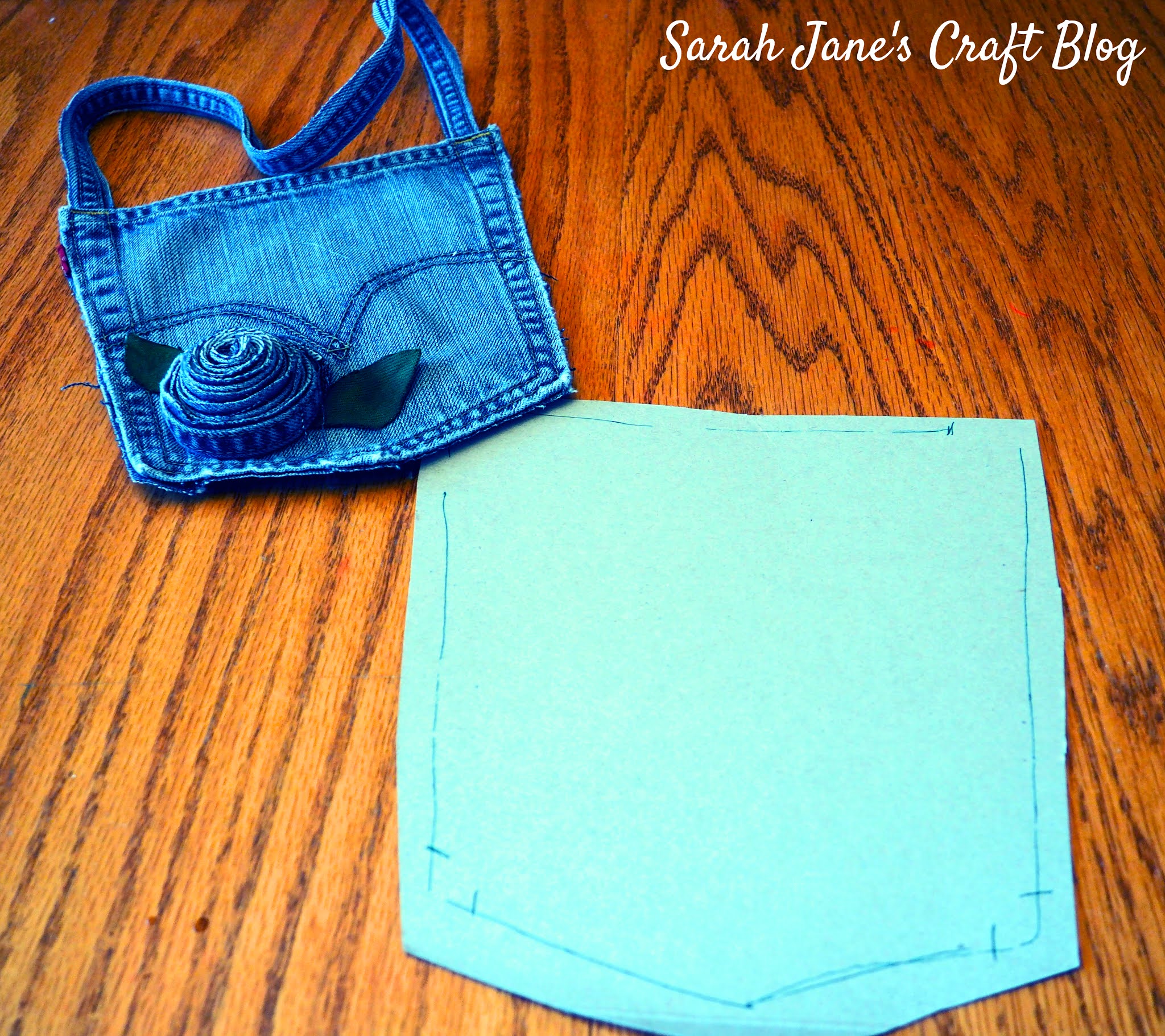 Recycled Denim Pocket