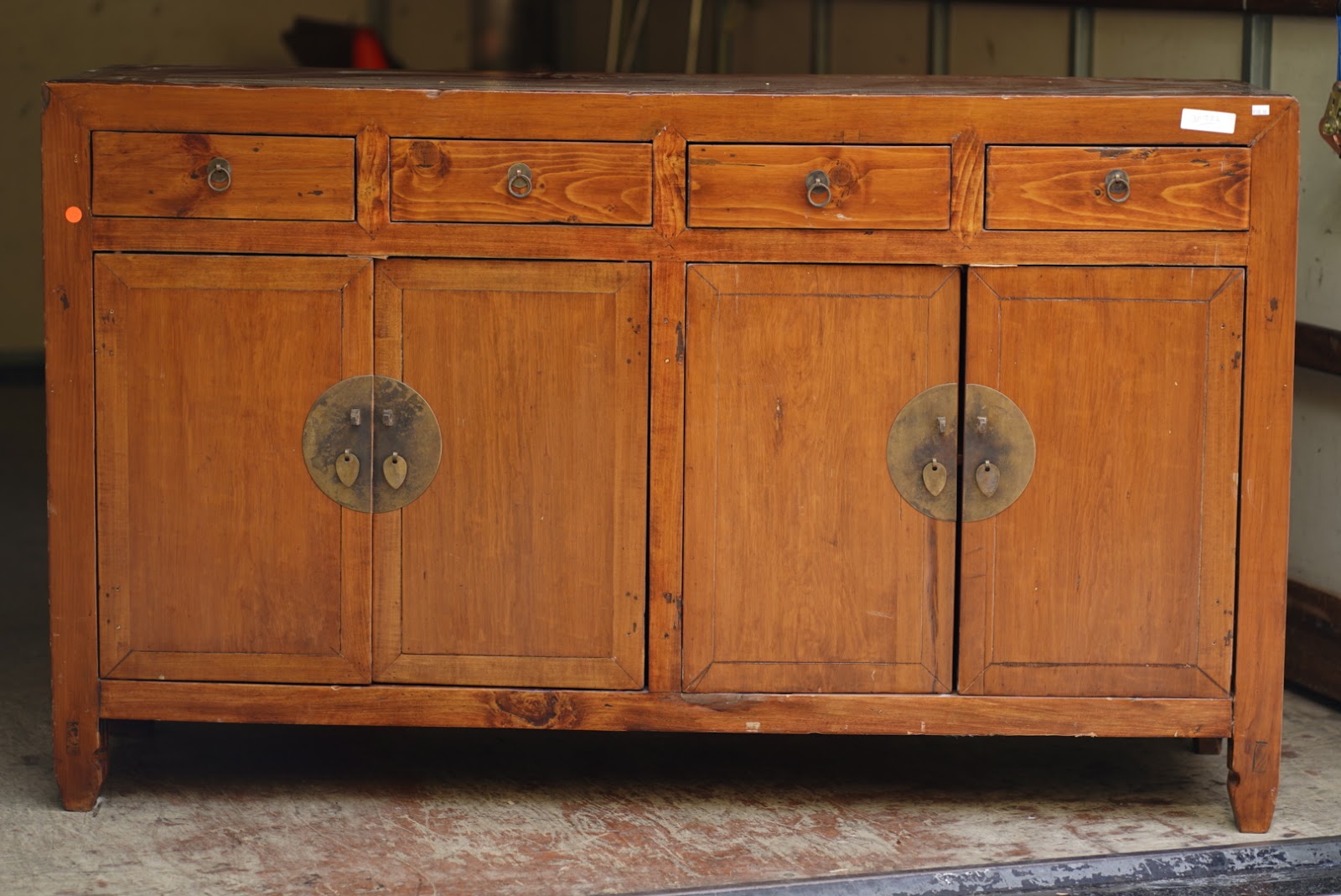 UHURU FURNITURE & COLLECTIBLES: **SOLD** #30773 Rustic Asian Teak 18" x ...