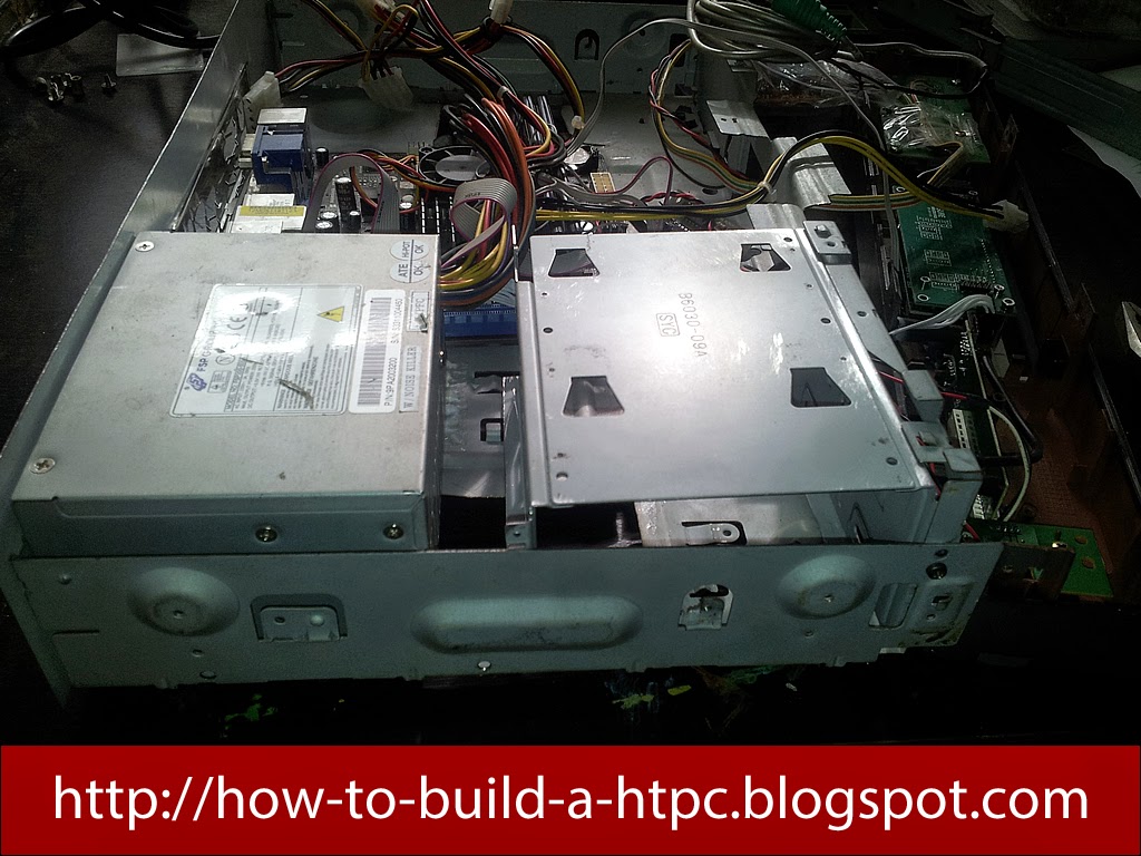 DVD player look-alike DIY HTPC case mod project