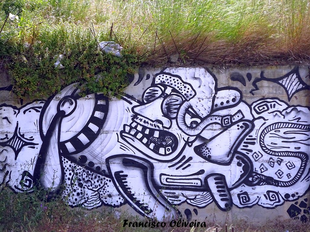 Andarilhar: Grafite ao estilo banda desenhada