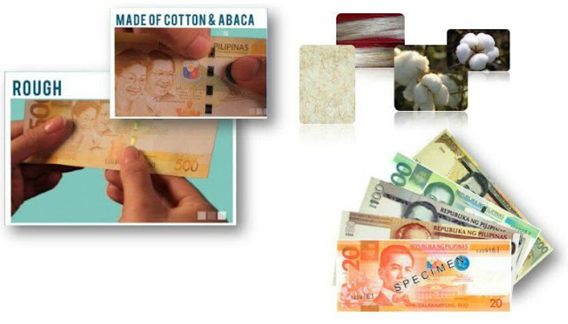 List of Security Features of Banknotes and Coins Philippines