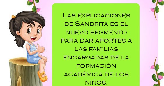 Explicaciones de Sandrita