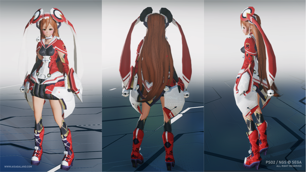 PSO2 NGS Character Creation - Custom #5 - Aisaga Land