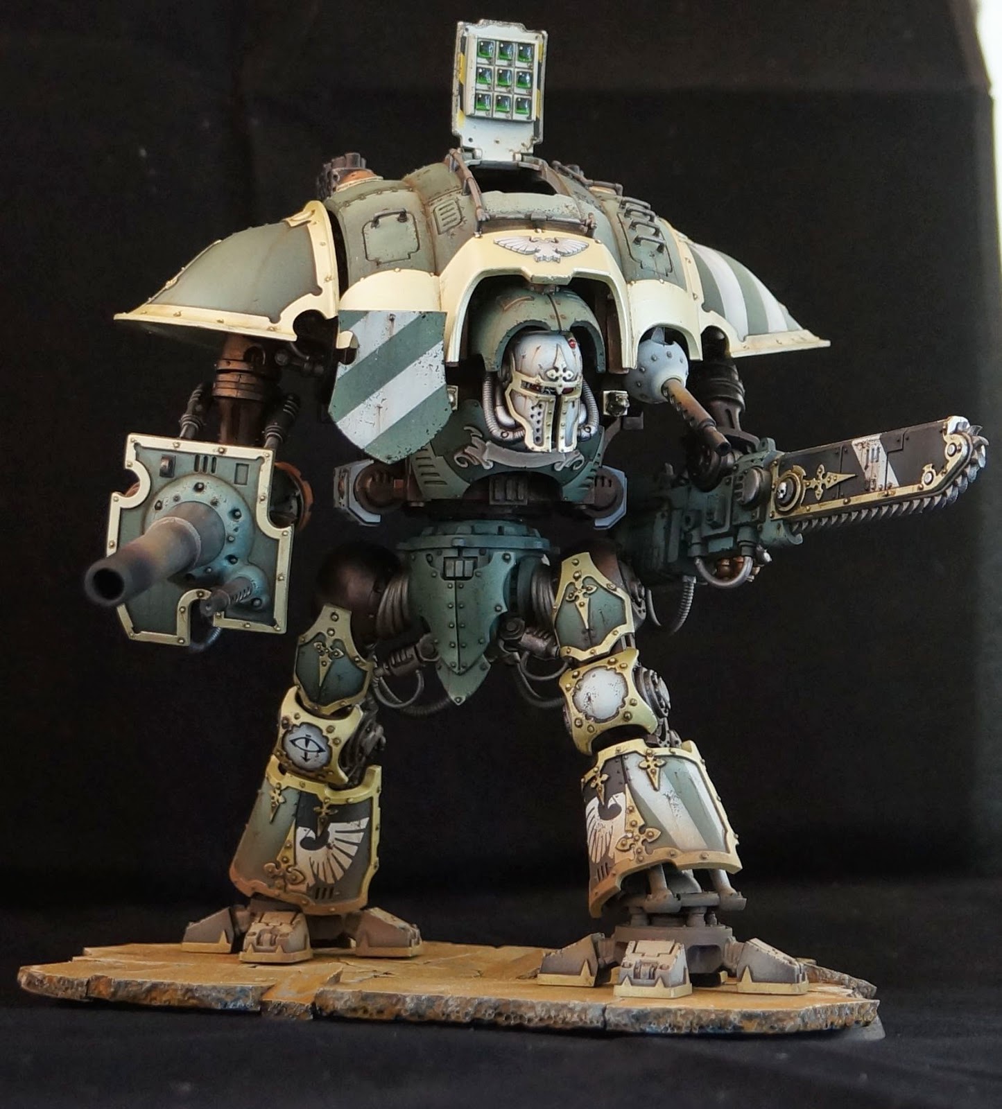 40k Hobby Blog: Completed 30k Imperial Knight