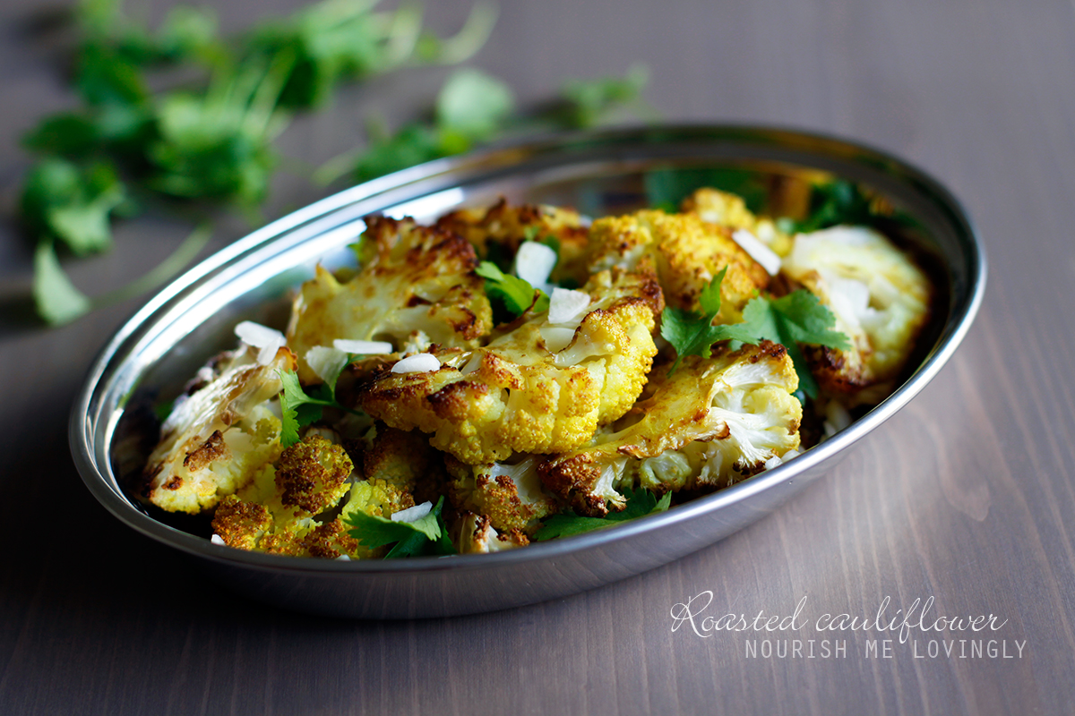 Nourish me lovingly: Roasted cauliflower (GAPS)