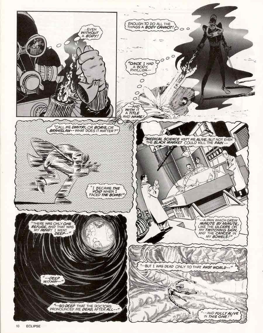 Eclipse the Magazine #5 - Marshall Rogers art - Pencil Ink