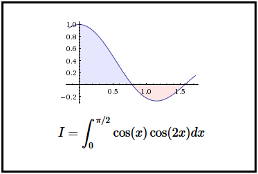 Resolução da integral $\int \cos(x) \cos(2x)dx$ | O Baricentro da Mente
