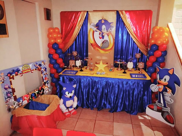 Mamá Decoradora: Ideas Temáticas Sonic - Sonic Party Ideas