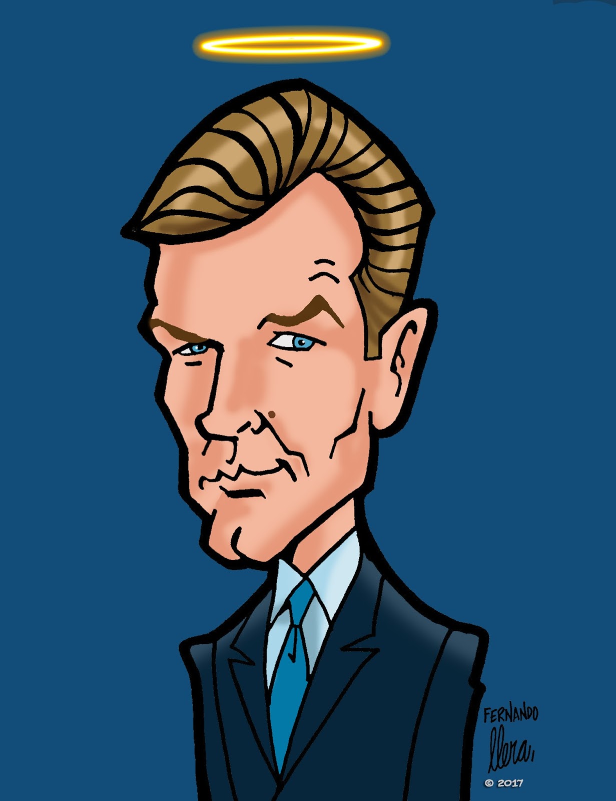 FERNANDO LLERA 'TOONS: Sir Roger Moore, actor, dies aged 89.