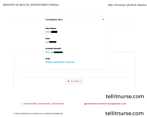 How to fill the MOH online Recruitment portal with Pictures