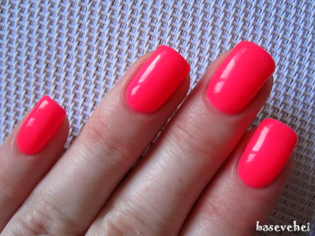 baseveheinails: Semilac - 042 Neon Raspberry