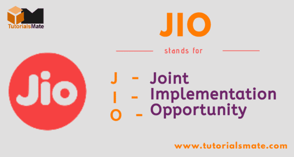 JIO Full Form: What is the full form of JIO? - TutorialsMate