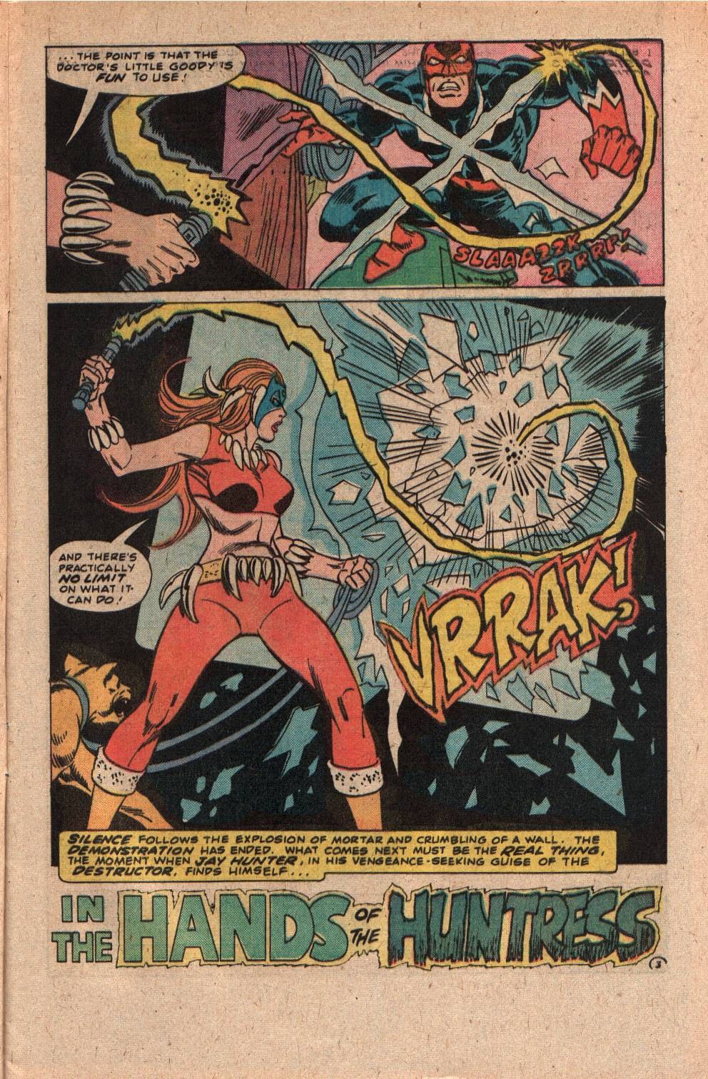 In The Hands Of The Huntress (DESTRUCTOR #3) Steve Ditko (DESTRUCTOR ...