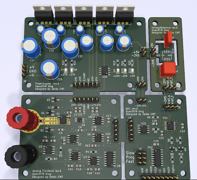 Open source high accuracy DC Multimeter : The first PCB design of the ...