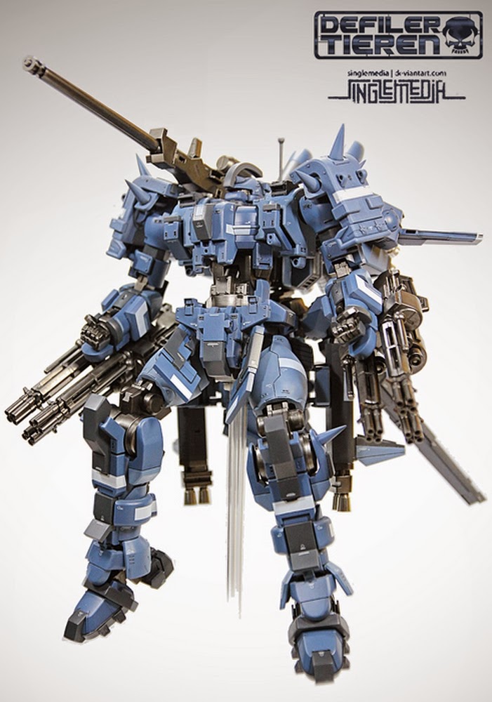 Custom Build: 1/100 Defiler Tieren - Gundam Kits Collection News and ...