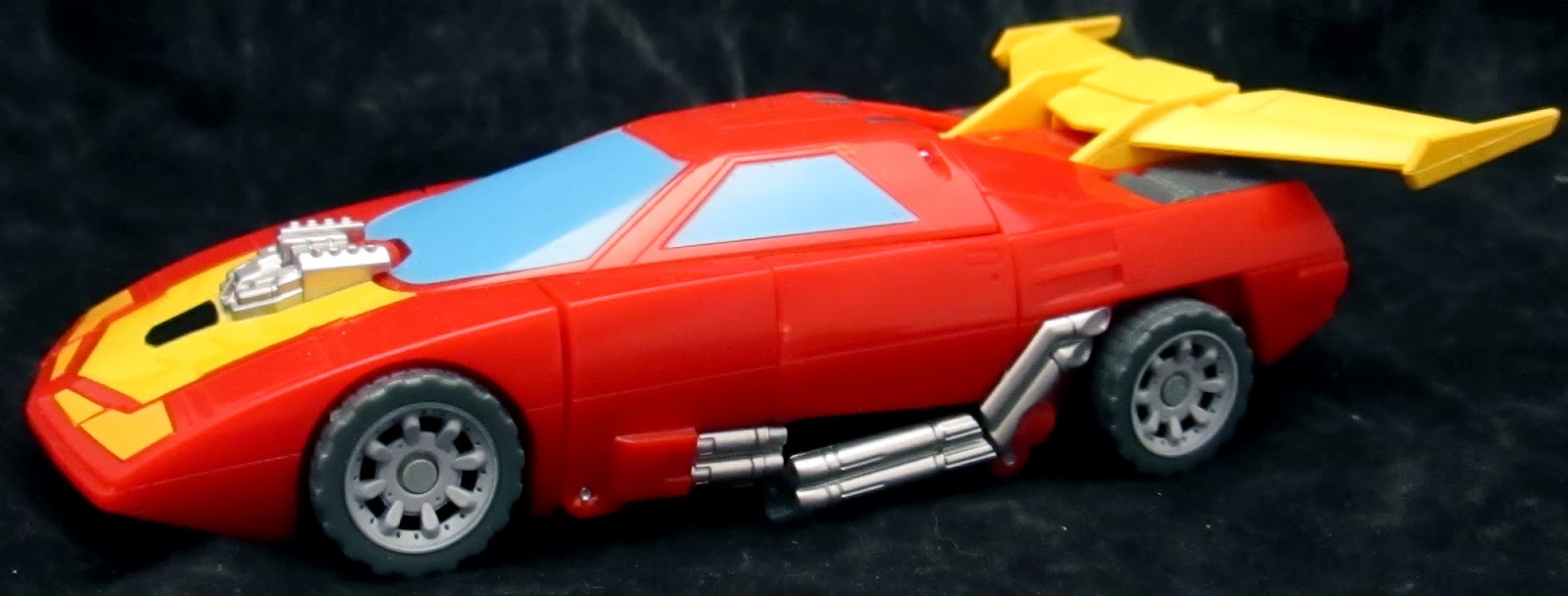 Fine Vintage Reviews: Hasbro Transformers Generations Hot Rod 2010