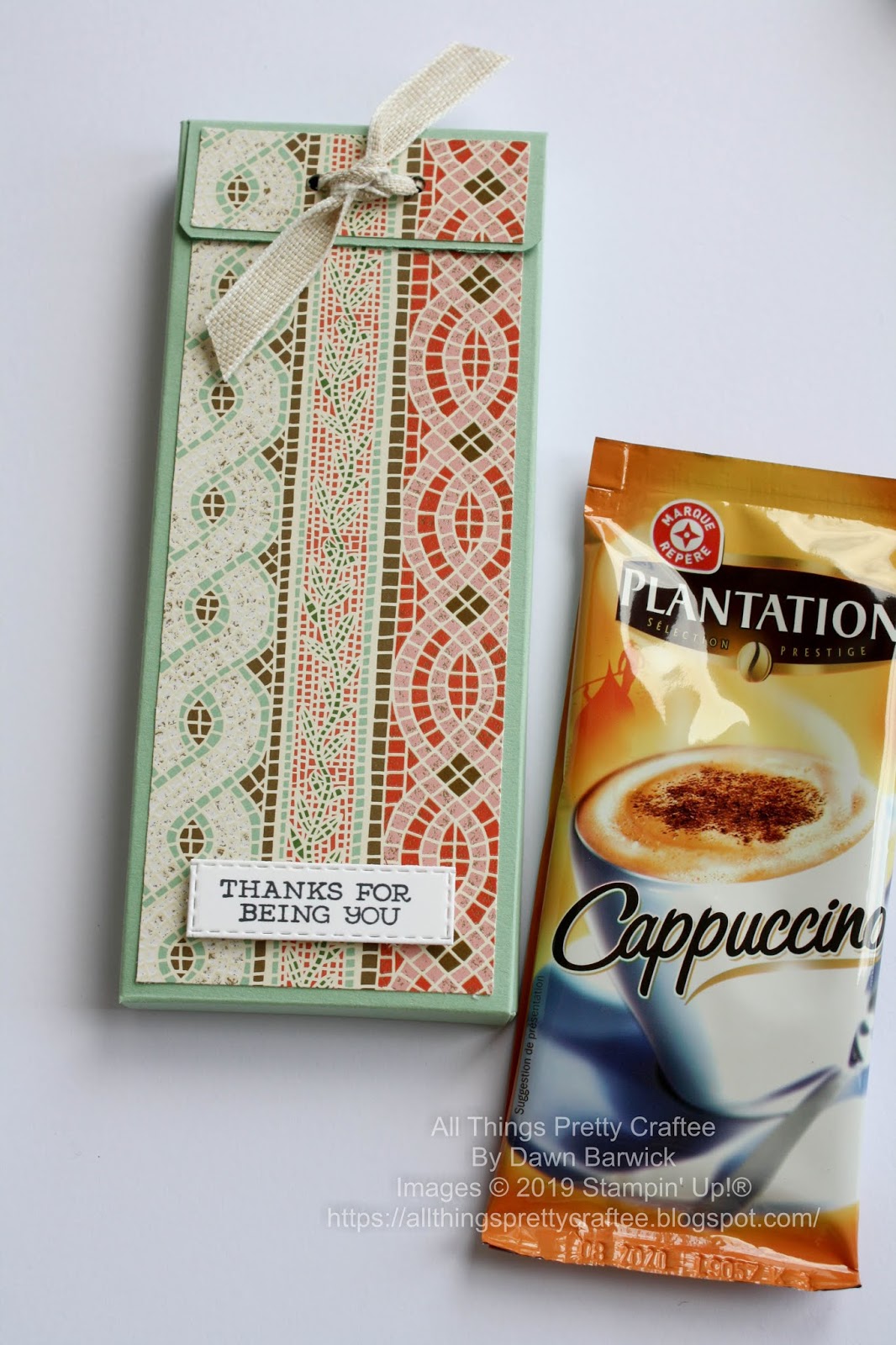 All Things Pretty Craftee: Coffee Pouch Box
