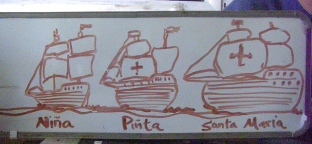 illustrationISM: Nina, Pinta & the Santa Maria...