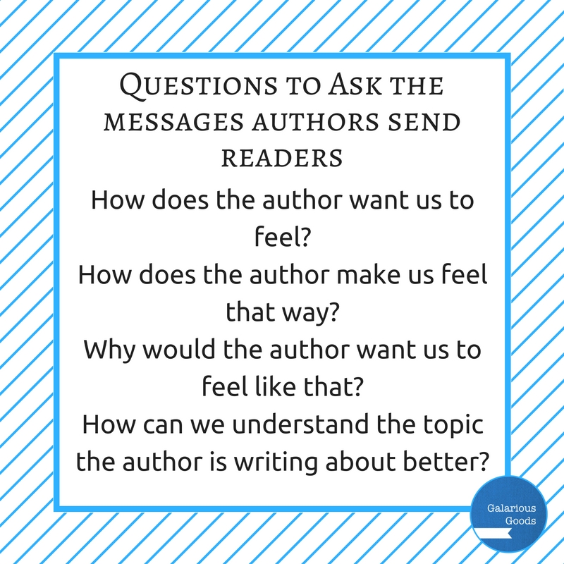 Galarious Goods: Exploring Author Intention