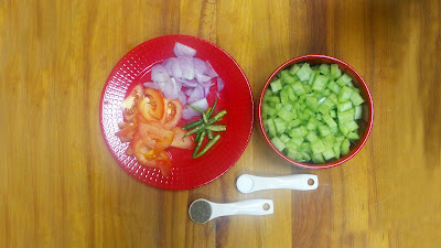 Aunty Christine’s Refreshing Pathola (Snake Gourd) Salad