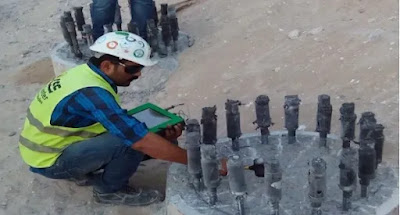 Low Strain Integrity Testing of Piles - Method and test procedure.